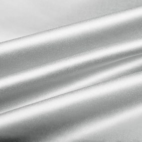 Biante Saténový obdélníkový ubrus polyesterový Satén LUX-011 Stříbrný 140x180 cm