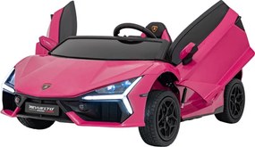 Elektrické autíčko Lamborghini Revuelto XL STRONG růžové