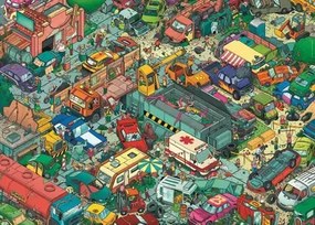 HEYE Puzzle Vrakoviště / 1000 dílků