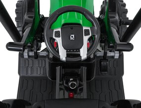 Ramiz MEGA traktor D68 s přívěsem zelený