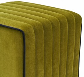 Atelier del Sofa Taburet Mona Puf - Green, Zelená