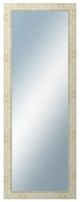 DANTIK - Zarámované zrcadlo - rozměr s rámem cca 60x160 cm z lišty PRAHA bílá (2930)
