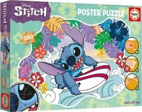 EDUCA Poster puzzle Stitch / 250 dílků / od 8 let