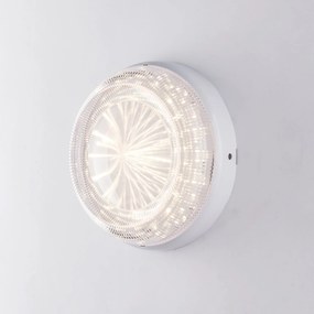FAN LED-CAPRI-S-BCO Venkovní stropní svítidlo LED CAPRI bílá plast 20 W 2350 lm 4000 K IP65 20,7x7 cm - FANEUROPE