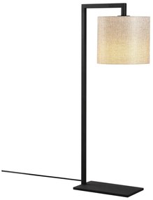 Černo-béžová stolní lampa Opviq lights Profil