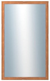 DANTIK - Zarámované zrcadlo - rozměr s rámem cca 60x100 cm z lišty LYON hnědá (2750)