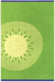 Plážový ručník 100x160 Beach kiwi zelený froté 380 g/m2
