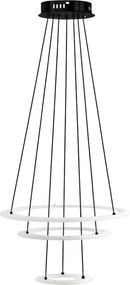 Toolight Toolight, LED stropní osvětlení 46cm, G040-3CP, černá, OSW-06307