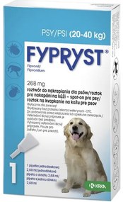 Fypryst spot on a.u.v. L (pes 20-40kg) sol 1x2,68 ml