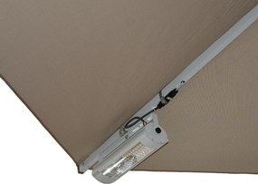 Doppler GOLIATH zahradní slunečník 500 x 500 cm zelená
