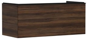 Hansgrohe Xelu Q - Umyvadlová skříňka, 50x118x55 cm, 1 zásuvka, tmavý ořech/matná černá 54065670