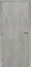 Solodoor Interiérové dveře 80 L, 80 × 197 cm, fólie, levé, beton, plné