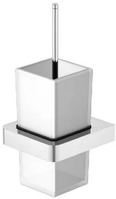 Steinberg 420 - WC štětka nástěnná s držákem, bílé sklo/chrom 420 2901