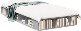 vidaXL Rám postele 90 x 190 cm kompozitní dřevo [3280527] Barva: Betonová šedá