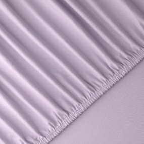 Florella Prostěradlo Avance Jersey Elastan Lila, 90-100x200-220 cm