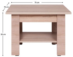 Konferenční stolek typ 23, dub sonoma, GRAND
