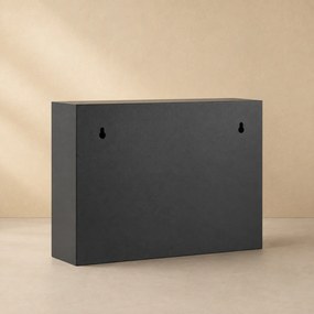 Dekorativní LED krb, kovový, 10 x 29 x 23 cm