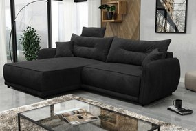 XXXLutz ROHOVÁ SEDAČKA, textil, antracitová MID.YOU - Sedací soupravy - 001574006815