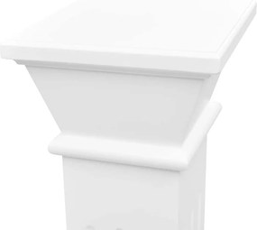 Klasický stojan na květiny, čtverhranný sloup MDF 241849