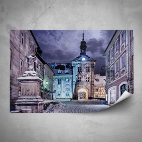 Plakát - Historické město (60x40 cm) - PopyDesign