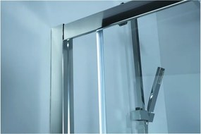 HOPA Sprchové dveře ESTRELA BARVA rámu - Chrom/Leštěný hliník (ALU), Rozměr A - 140 cm, Směr zavírání - Pravé (DX), Výplň - Čiré bezpečnostní sklo - 6 mm BCESTR14CCP