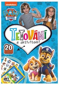 Sešit Tetování s aktivitami Tlapková patrola/Paw patrol 18x26cm