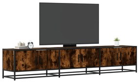 TV skříňka kouřový dub 210 x 35 x 41 cm kompozitní dřevo 3300792