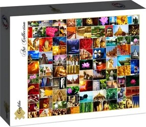 GRAFIKA Puzzle Koláž: Zen / 1500 dílků / 85 x 61 cm