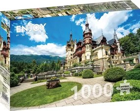 ENJOY Puzzle Královský hrad, Sinaia, Rumunsko / 1000 dílků / od 14 let