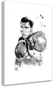 Gario Obraz na plátně Muhammad Ali - Péchane Rozměry: 40 x 60 cm