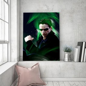 Gario Obraz na plátně Matrix, Keanu Reeves alias Neo  - Dmitry Belov Rozměry: 40 x 60 cm