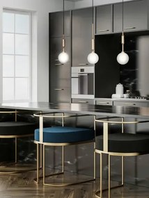 Designový lustr Ero I 43 zlatá