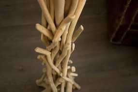 Stojací lampa 155 cm Cara masivní dřevo