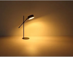 GLOBO 24099SB GIANNA stojací lampa 1xE14 černá