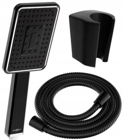 Mexen příslušenství - 1-bodový ruční sprchový set R-54, černá/chrom, 785546052-71