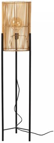 LUCIDE Stojací lampa JANTINE  průměr 30 cm - 1xE27 - Light wood