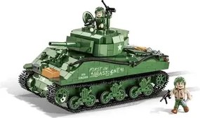 COBI 2550 Sherman M4A3E2 Jumbo WW II / 720 dílů / 2 figurky / od 7 let