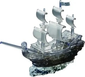 HCM KINZEL 3D Crystal puzzle Pirátská loď / 101 dílků / od 14 let