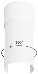 Sollux SL.1673 - Stropní svítidlo FLASH 1xE27/15W/230V bílá