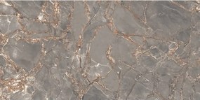 Mexen Rubble Šedý glazovaný rektifikovaný gres G1, dlaždice 120 x 60 cm, carving - TL401-120-060-02