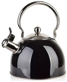 Kovová čajová konvice Liam Black 2,5l