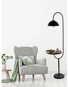 Designová stojanová lampa Eleutheria 165 cm černá