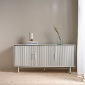 Šedá komoda 160x75x45 cm Palma – Unique Furniture