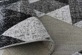 BE Koberec Lagos 1700 GREY - šedý obdélníkový Rozměr: 80x150 cm