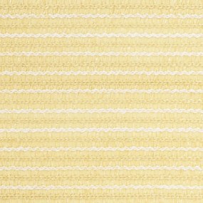 Balkonová zástěna béžová 90 x 600 cm HDPE 310915