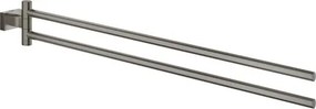 Grohe Essentials Cube držák ručníků kartáčovaný hard graphite G40624AL1