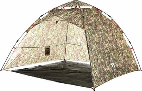 vidaXL Rybářský stan pro 4 osoby rychloupínací [4005325] Barva: Maskáčová