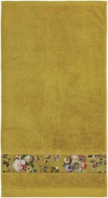 Ručník Fleur 60 x 110 cm žlutý