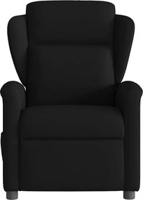 Elektrické polohovací křeslo černé textil 3303116