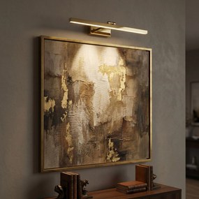 Toolight APP1862-1W, koupelnová LED svítilna, 800 mm, zlatá lesklá, OSW-66015